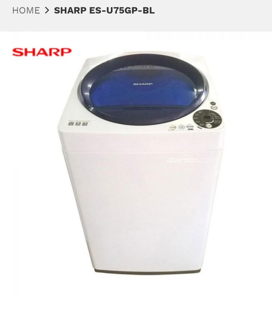 Brand New Sharp Washing Machine, TV & Home Appliances, Washing Machines ...