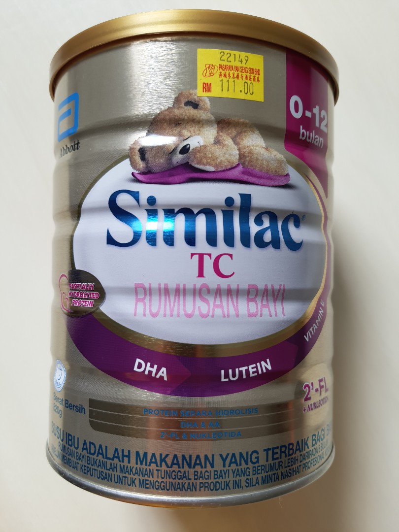 Similac TC 820g- unopened, Babies & Kids, Nursing & Feeding, Weaning ...