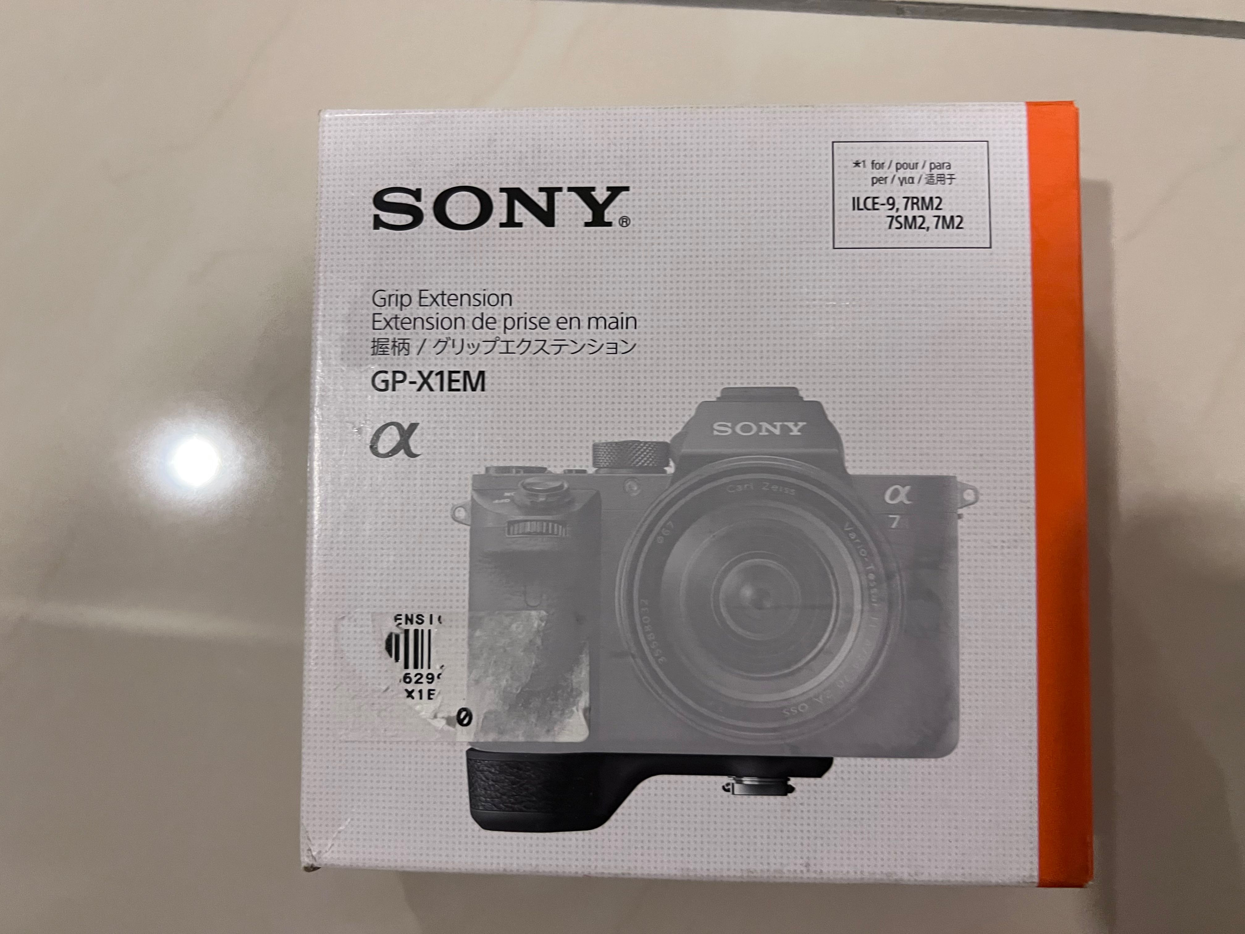 Sony camera body Grip extension (GP-X1EM), Photography, Cameras on ...