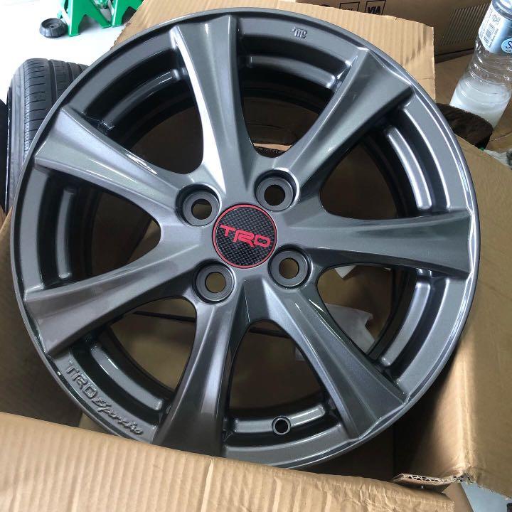 Sport Rim Original Toyota Vios TRD 15, Auto Accessories on Carousell