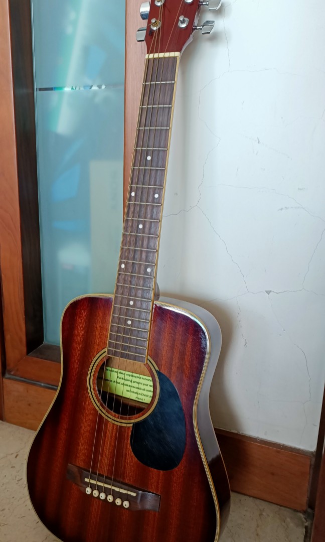 Steel string Acoustic Guitar, Hobbies & Toys, Music & Media, Musical ...