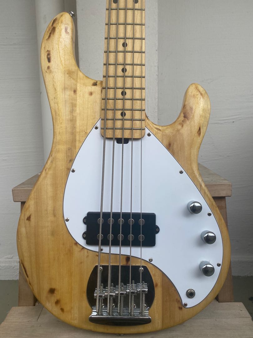 Sterling Ray 5 SUB series bass guitar (project), Hobbies & Toys, Music ...