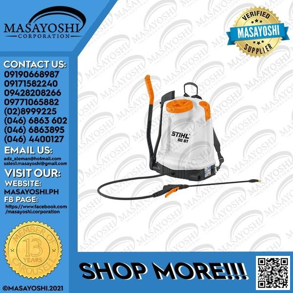 STIHL Handheld Sprayers | SG 51 | Backpack Sprayer | Agricultural ...