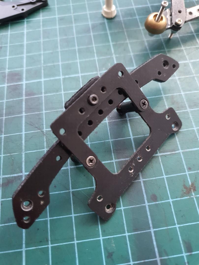 Tamiya Mini 4WD m4WD FRP plates Front AT and rear anchor, Hobbies ...