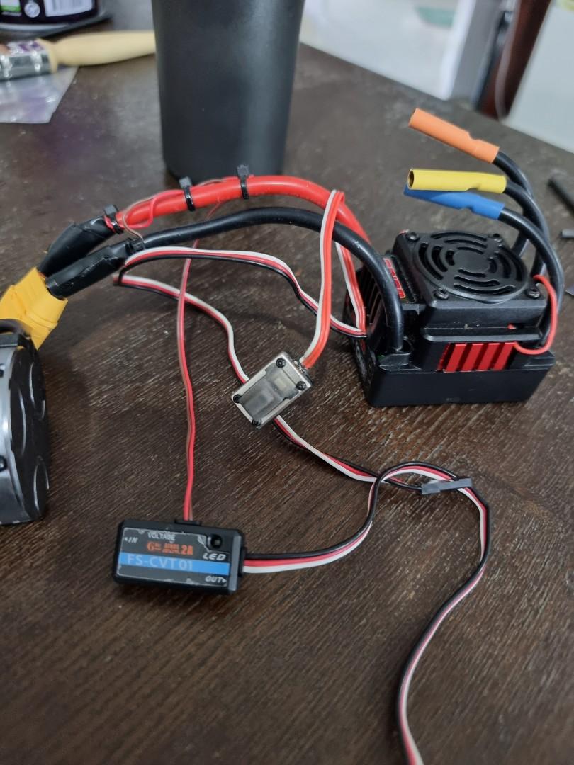 TEAM Orion R8 One ESC (3-6S) + Vortex Seven 1500kv 65VE-XXL motor ...