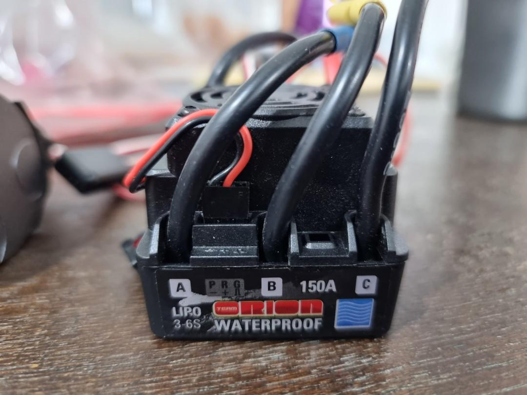 TEAM Orion R8 One ESC (3-6S) + Vortex Seven 1500kv 65VE-XXL motor ...