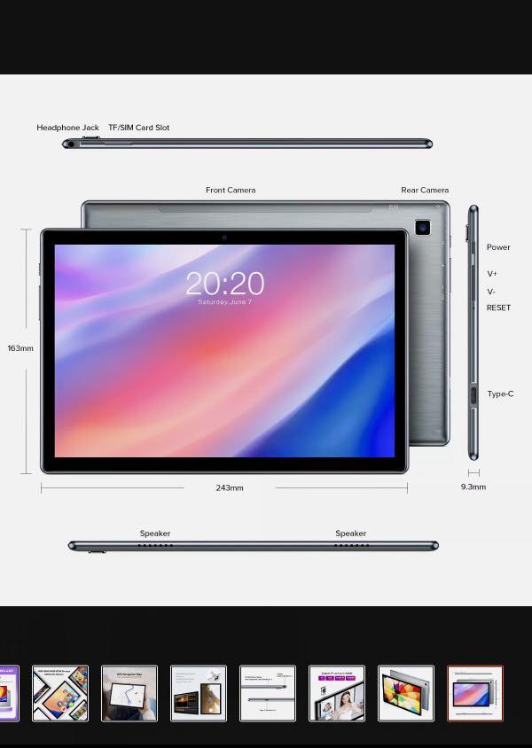TECLAST P20HD 4G LTE tablet @LAZADA, Mobile Phones & Gadgets, Tablets ...