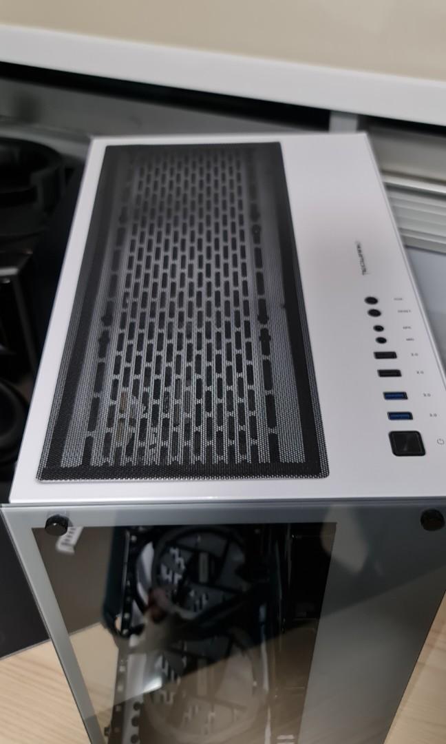 Tecware VXR White pc case tower chasis, Computers & Tech, Parts ...