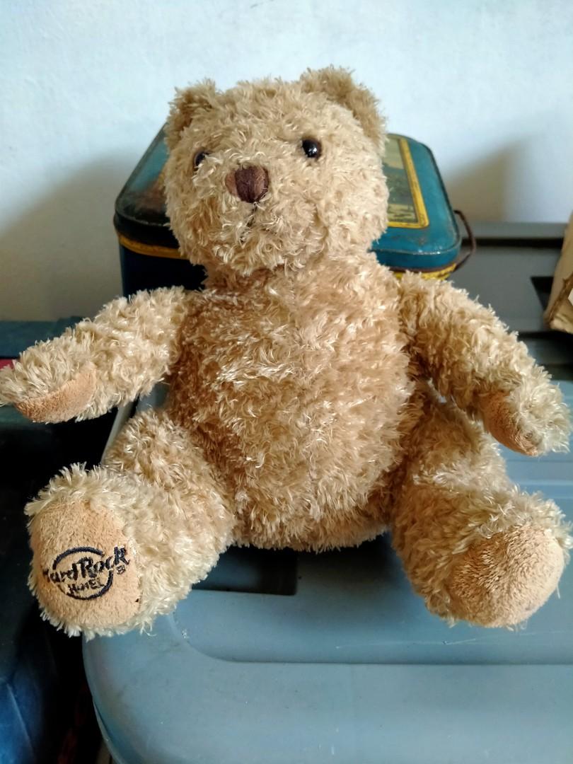 teddy bear hard rock, Hobbies & Toys, Toys & Games on Carousell