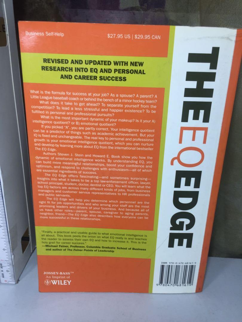 The EQ Edge - Emotional Intelligence and Your Success 3rd Ed., Hobbies & Toys, Books & Magazines ...