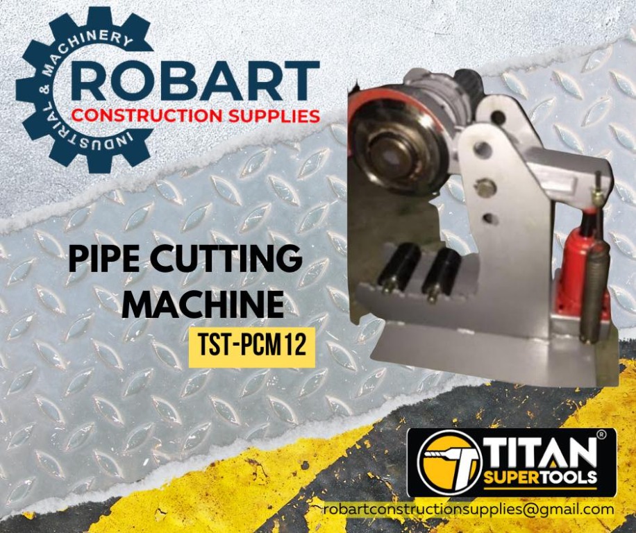 TITAN PIPE CUTTING MACHINE TST-PCM12, Commercial & Industrial ...