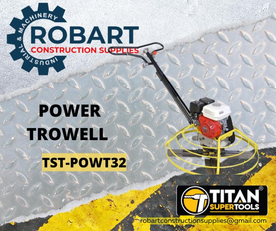 TITAN POWER TROWELL TST-POWT32, Commercial & Industrial, Construction ...