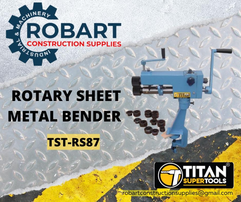 TITAN ROTARY SHEET METAL BENDER TST-RSB7, Commercial & Industrial ...