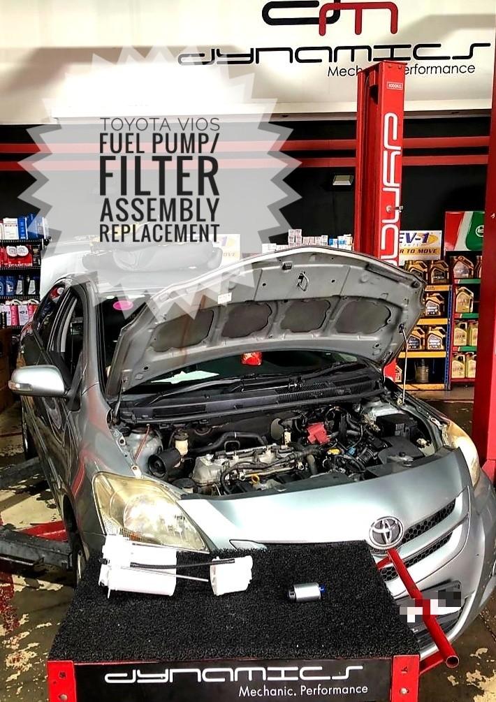 Toyota Altis/Vios (NCP93): Fuel filter & Fuel pump replacements, Car ...