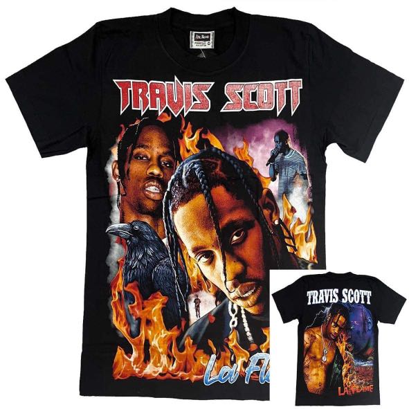 Travis Scott Goosebumps Bootleg Tee, Men's Fashion, Tops & Sets ...