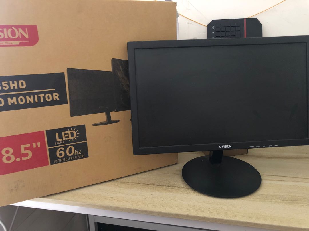 USED Nvision 19 inch LED Monitor 60hz PC Computer CCTV Screen Online ...
