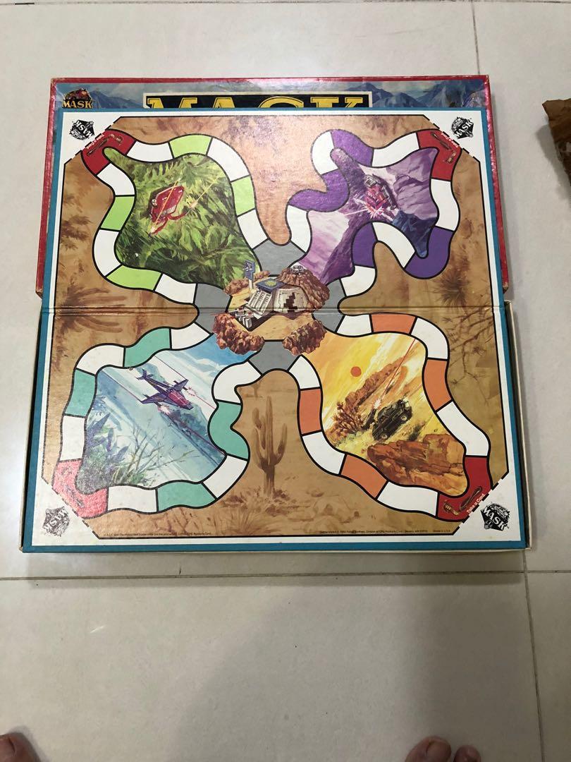 Vintage - Rare M.A.S.K. (MASK) board game, Hobbies & Toys, Memorabilia ...