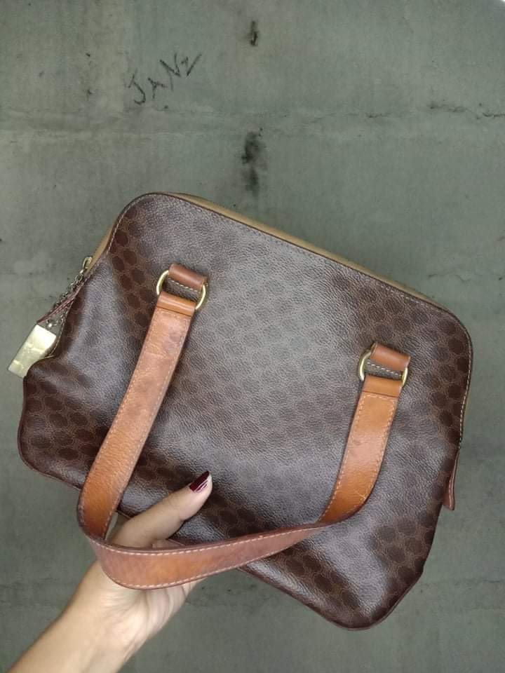 Vintage Celine monogram, Women's Fashion, Bags & Wallets, Shoulder Bags ...