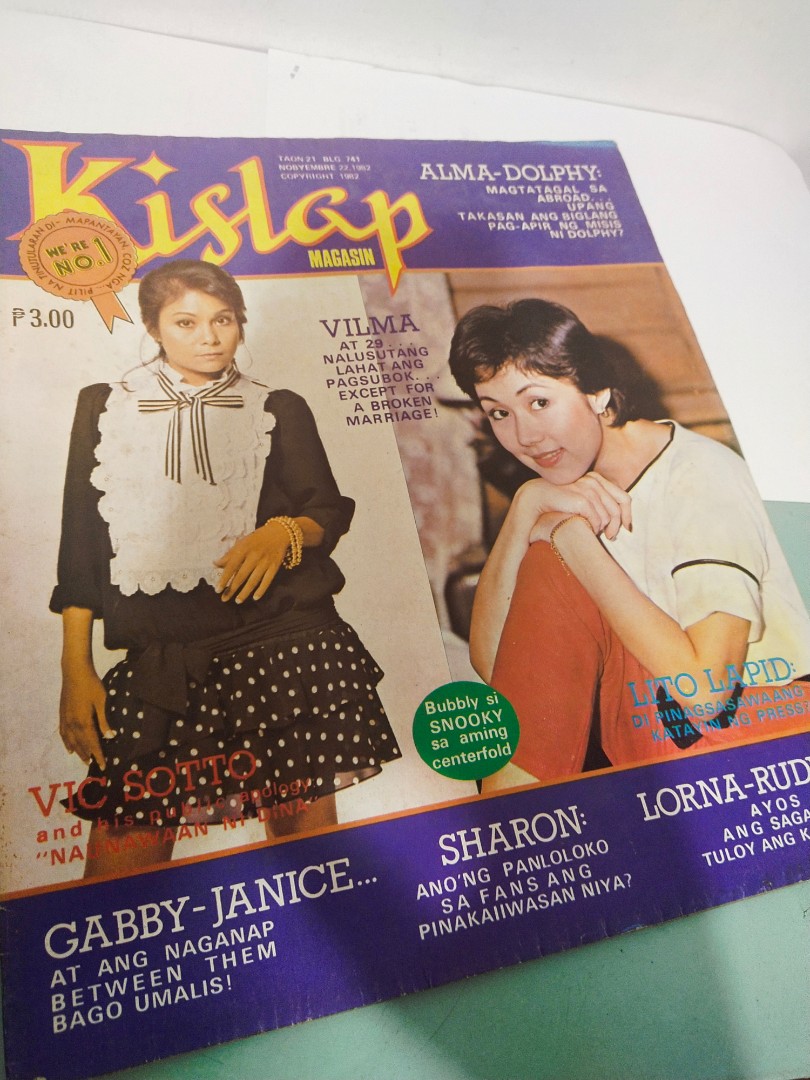 vintage KISLAP magazine---Nora & Vilma on the cover/yr.1982/Nostalgic ...