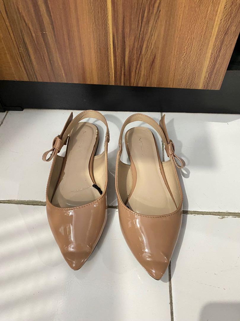VNC Shoes - Pink Nude Size 37, Fesyen Wanita, Sepatu di Carousell
