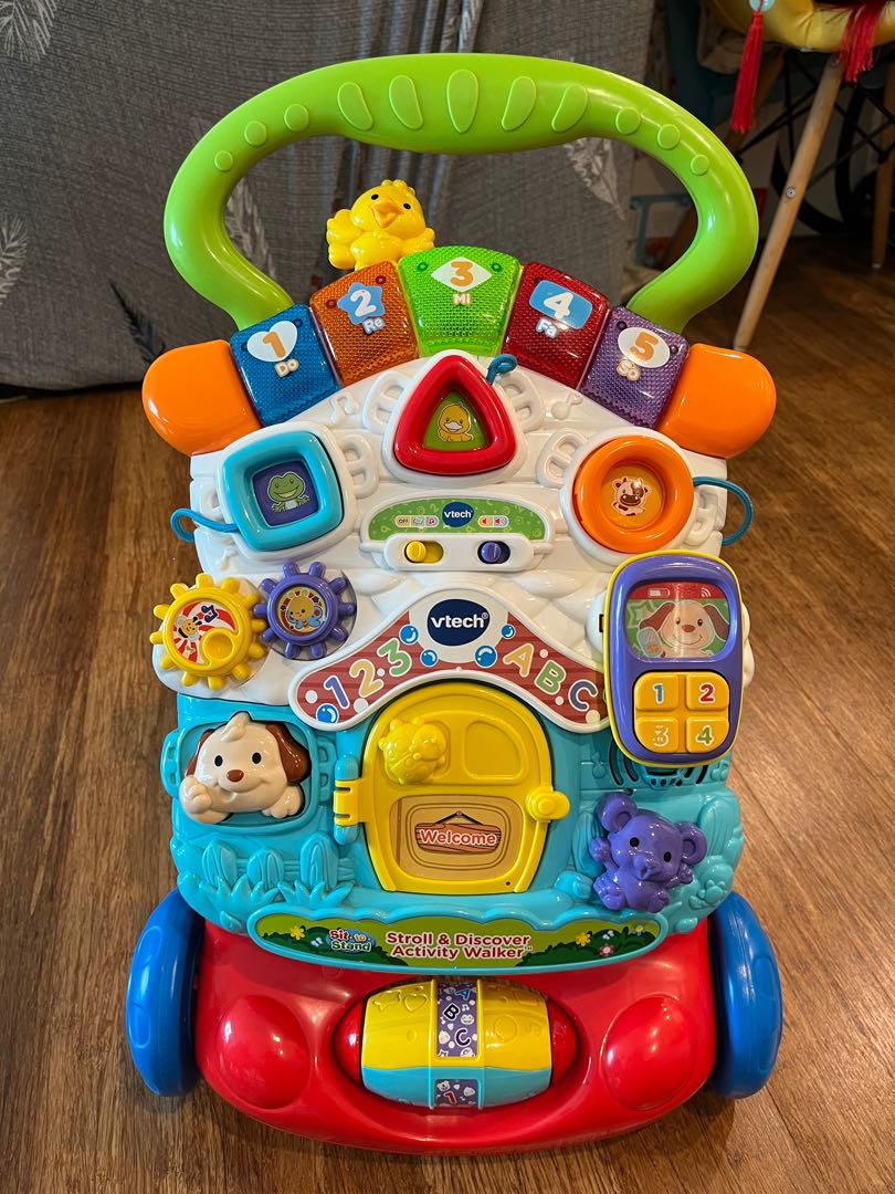 Vtech First Steps Baby Walker, Babies & Kids, Infant Playtime on Carousell