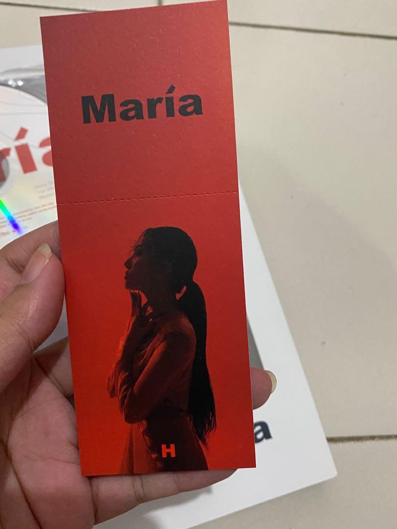 Wheein Redd album + Hwasa Maria album set, Hobbies & Toys, Memorabilia ...