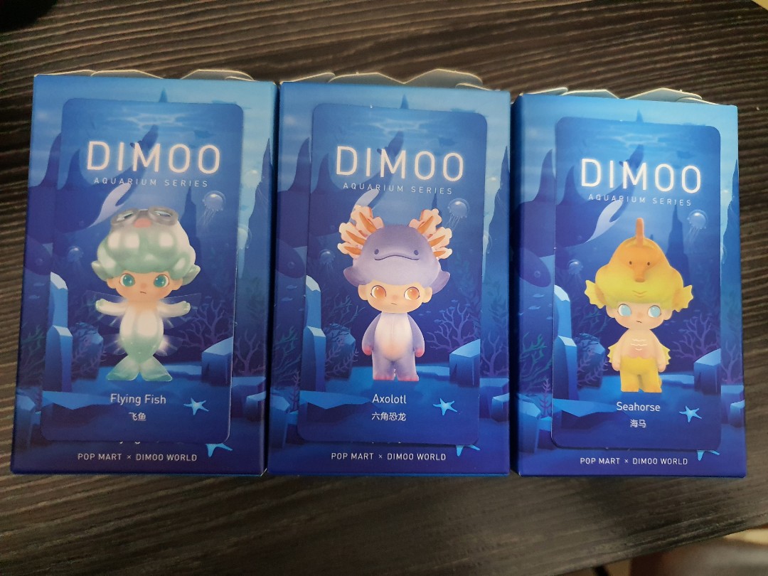 WTS/WTT Dimoo Aquarium Popmart, Hobbies & Toys, Toys & Games on Carousell
