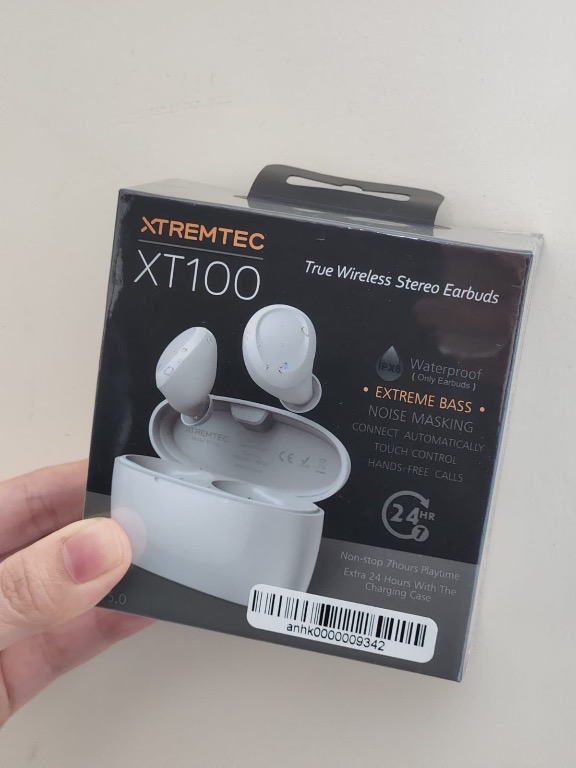 XTREMTEC XT100 無線立體聲藍牙耳機(全新), 音響器材, 耳機 - Carousell