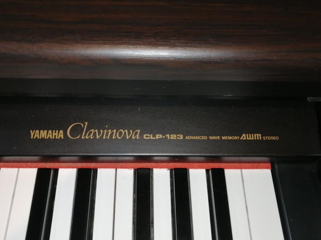 Yamaha Clavinova CLP123 Digital Piano, Hobbies & Toys, Music & Media ...