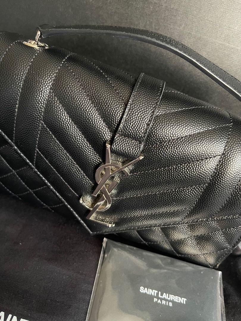 YSL Envelope Small Bag, Women's Fashion, Bags & Wallets, Cross-body ...