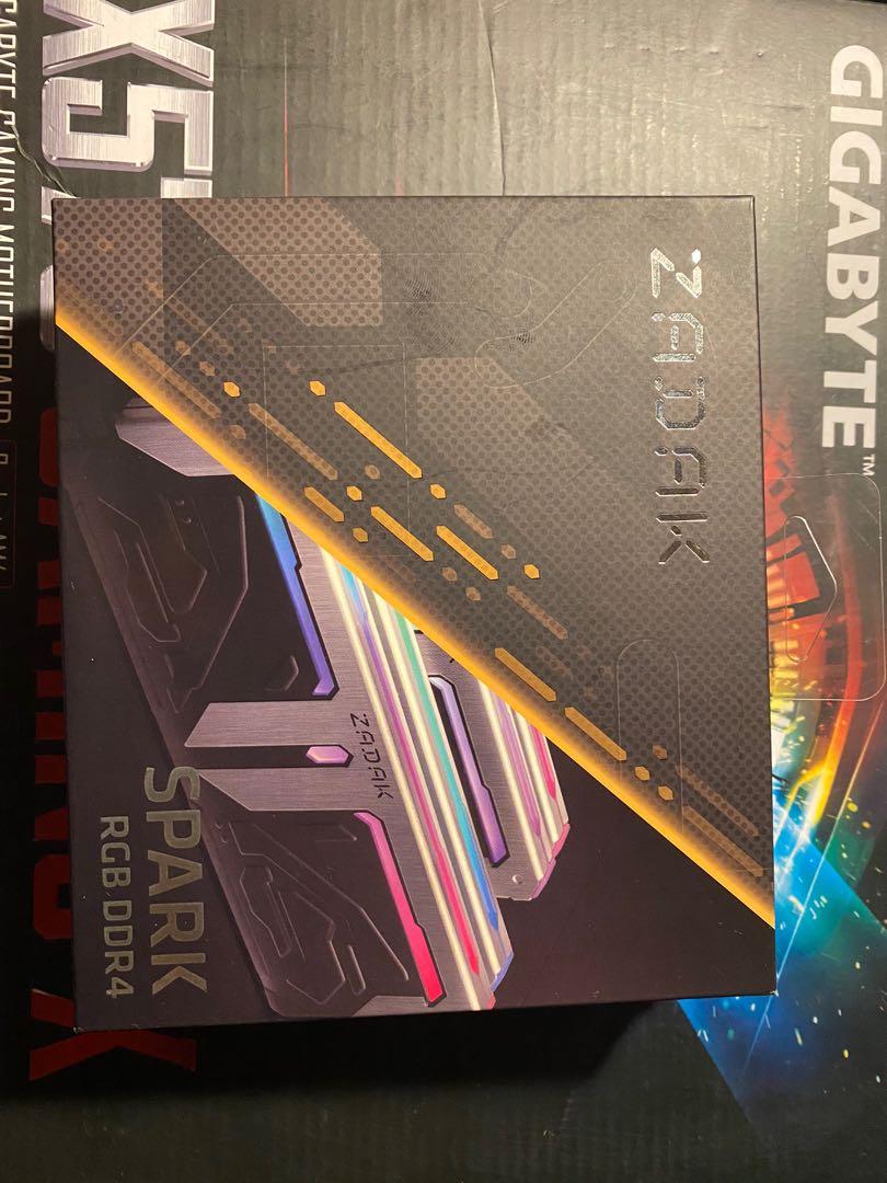 Zadak spark rgb ddr4 ram 16GB x 1, Computers & Tech, Desktops on Carousell