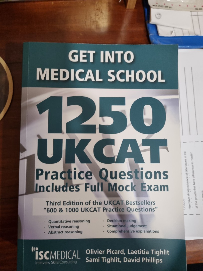 1250 UKCAT Practice Questions, Hobbies & Toys, Books & Magazines ...