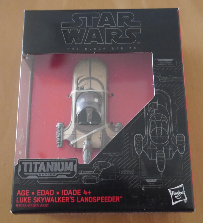 星球大戰 Star Wars Black / Titanium Series Luke Landspeeder (Hasbro), 興趣及遊戲 ...