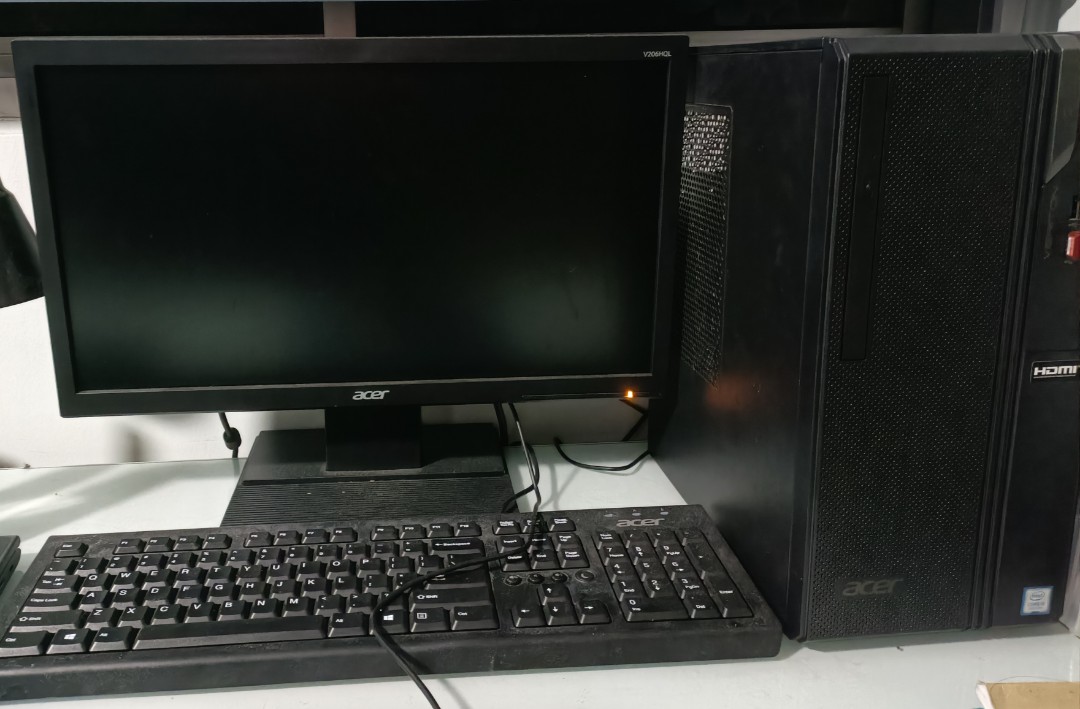 Acer PC desktop, Computers & Tech, Desktops on Carousell