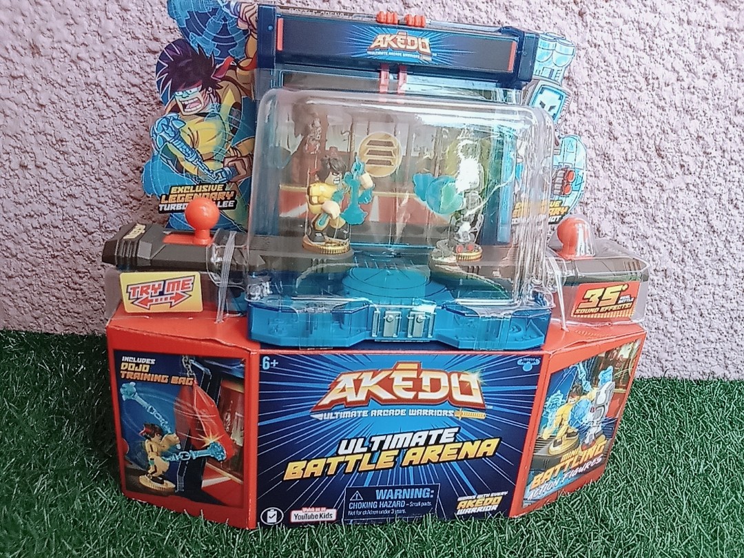 Akedo Ultimate Arcade Warriors, Ultimate Battle Arena, Hobbies & Toys ...