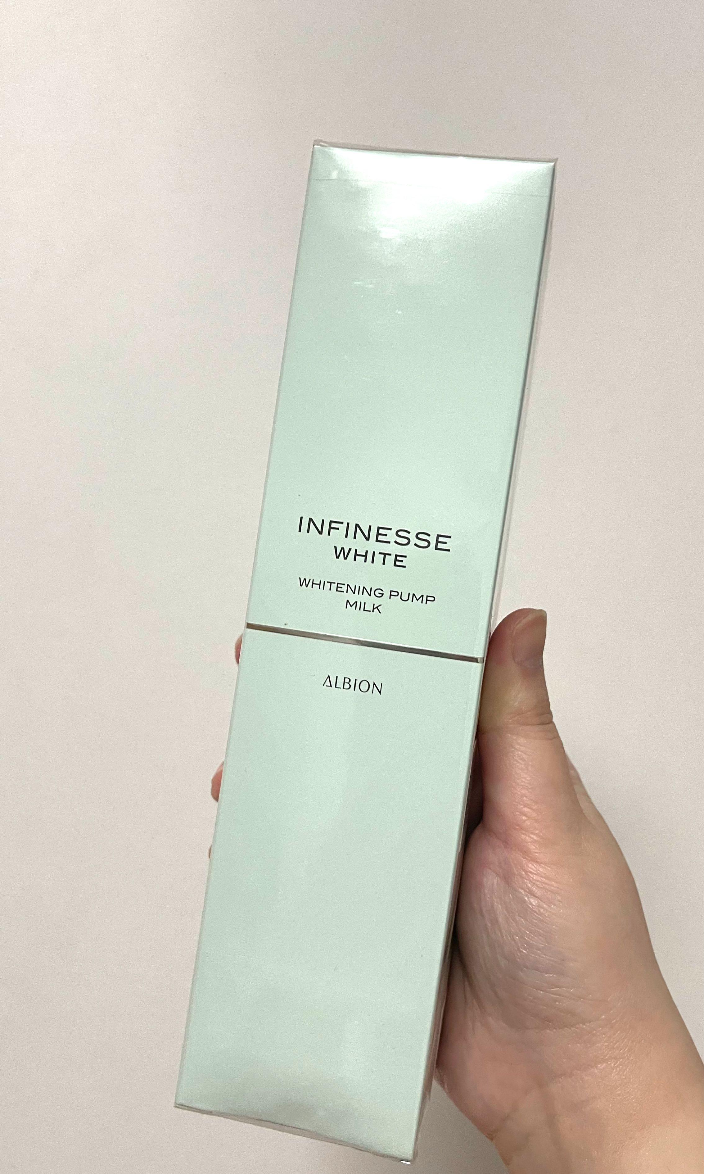Albion Infinesse White Whitening Pump Milk, Beauty & Personal Care ...
