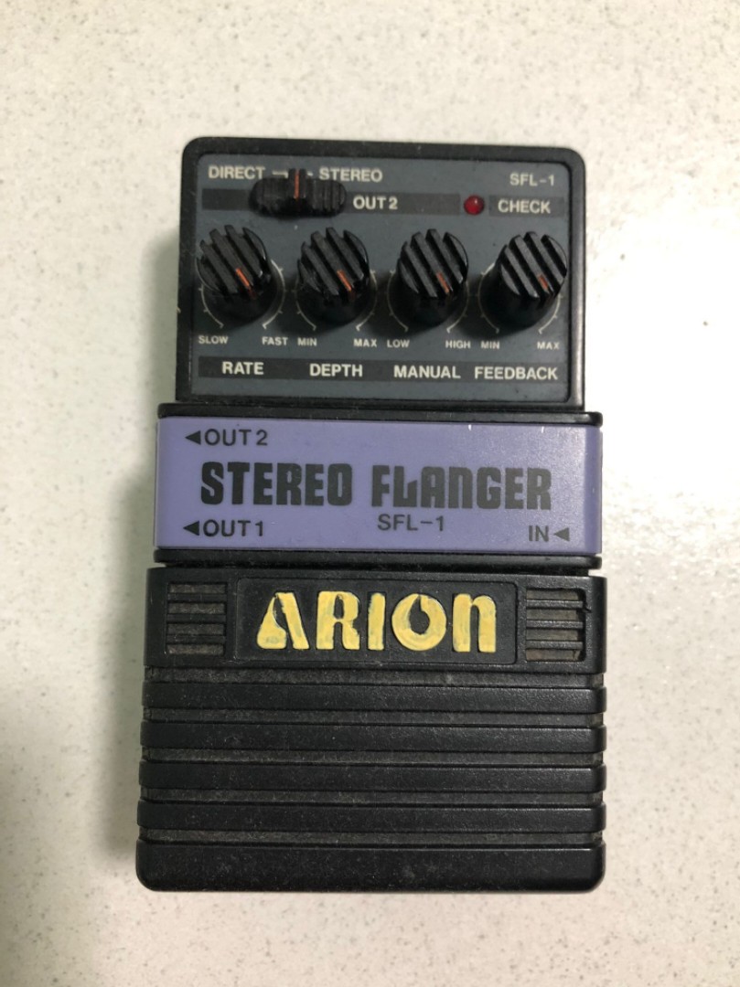 Arion Stereo Flanger SFL -1, Hobbies & Toys, Music & Media, Musical ...