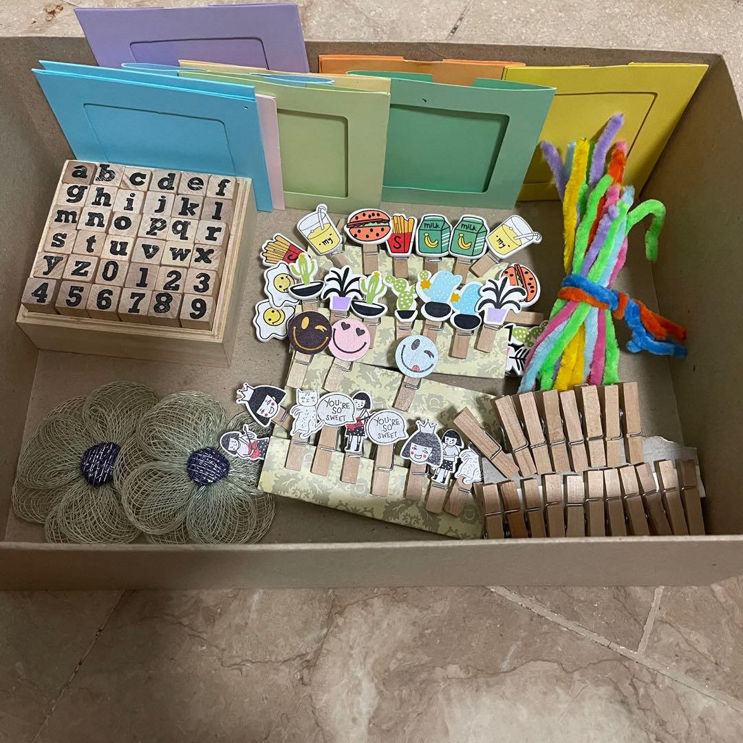 Assorted Craft Materials, Hobbies & Toys, Stationary & Craft, Craft ...