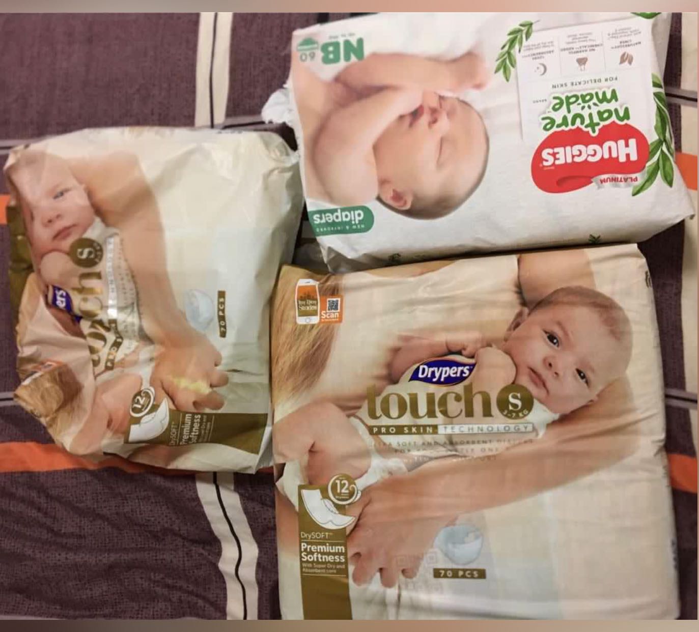 Baby Diapers, Babies & Kids, Babies & Kids Fashion on Carousell