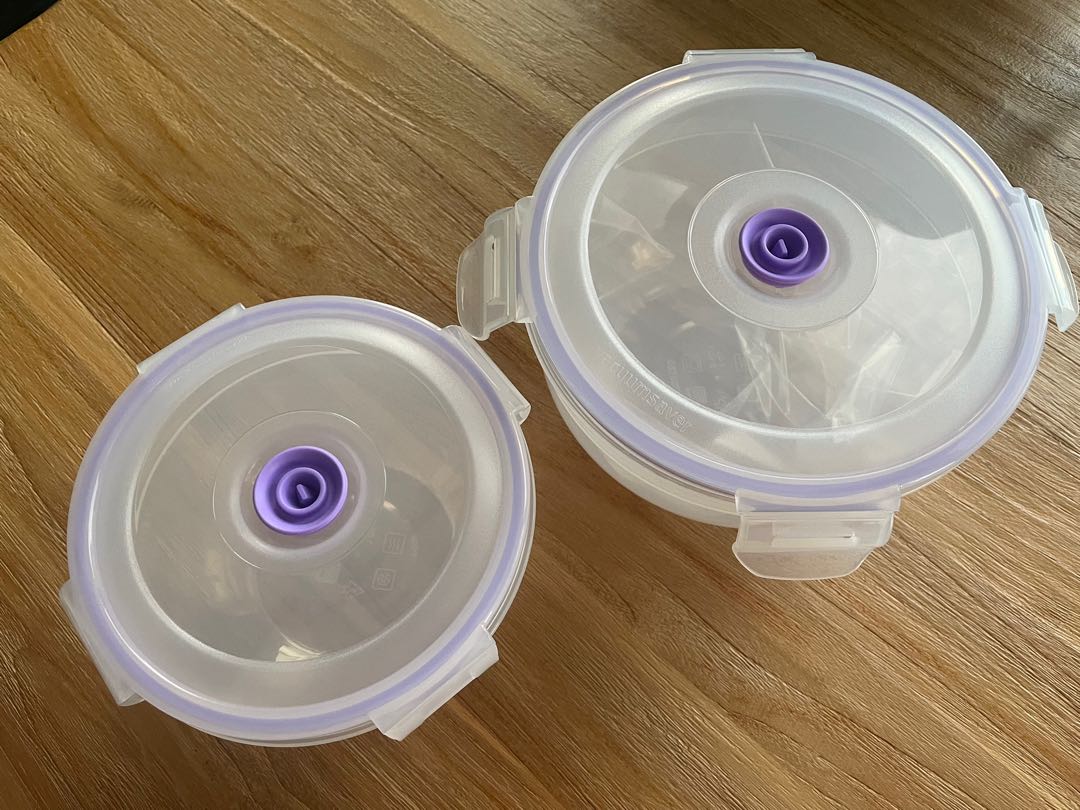 BNIB Plastic Snap Closure Tupperware, Furniture & Home Living ...