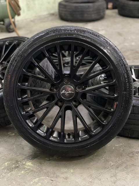 Breyton 17 inch sport rim Honda Civic FD tyre 70%, Auto Accessories on ...