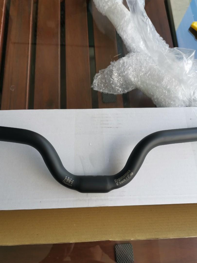 Brompton H&H Titanium Riser Bar, Sports Equipment, Bicycles & Parts ...