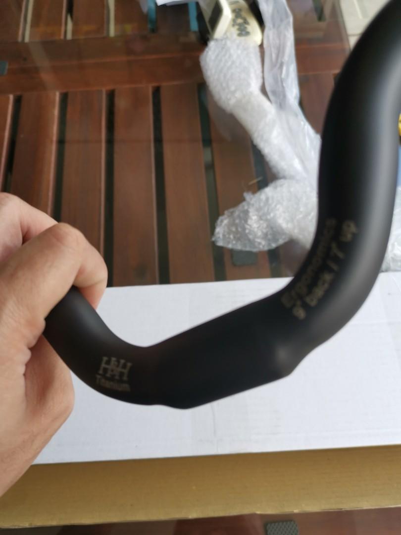 Brompton H&H Titanium Riser Bar, Sports Equipment, Bicycles & Parts ...