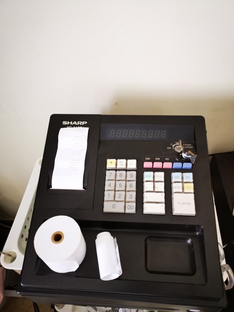 Cashier Casio with paper, Computers & Tech, Office & Business ...