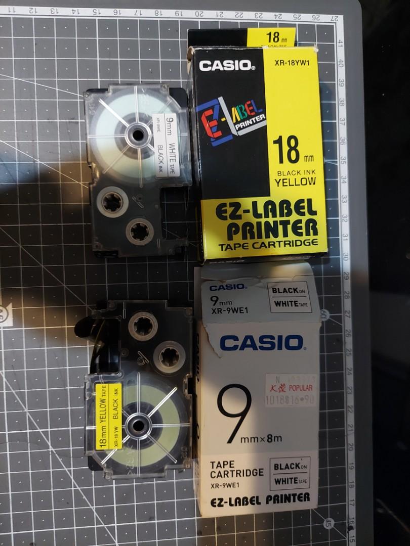 Casio KL-120 EZ-Label Printer with spare tapes, Computers & Tech, Printers, Scanners & Copiers ...