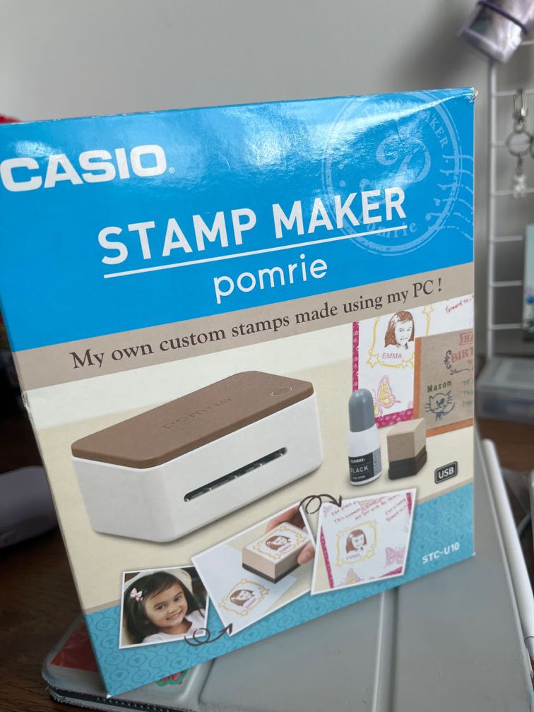 Casio stamp maker, Hobbies & Toys, Stationery & Craft, Craft Supplies ...