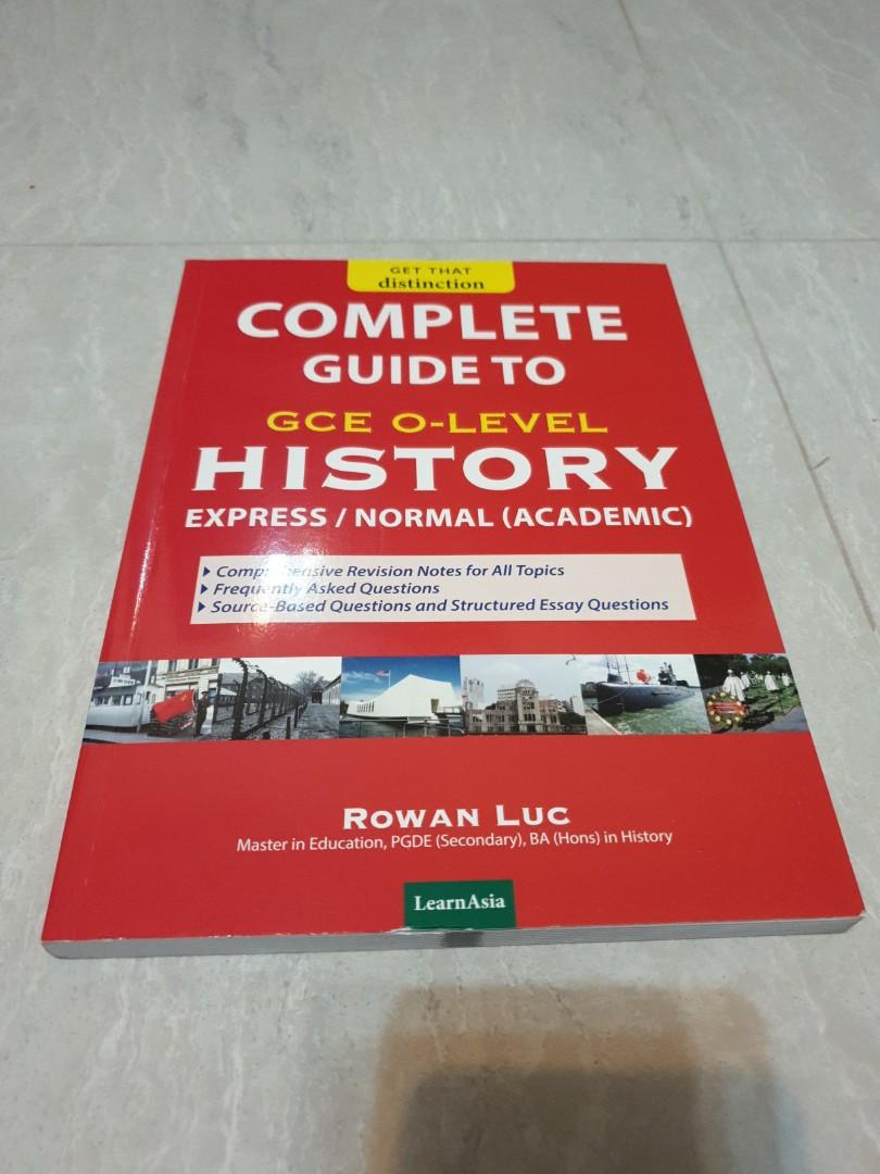 Complete guide to o level history, Hobbies & Toys, Books & Magazines ...