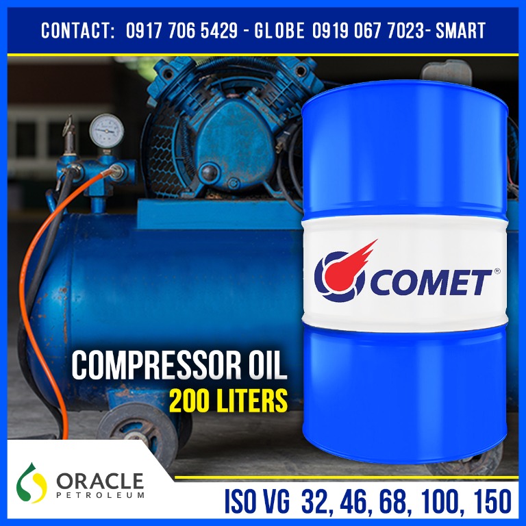 Compressor Oil ISO VG 32 46 68 100 150 DRUM 200L, Car Parts ...