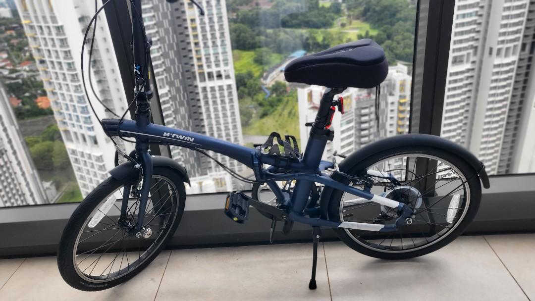 Decathlon Folding cycle TILT 500, Sports Equipment, Bicycles & Parts ...