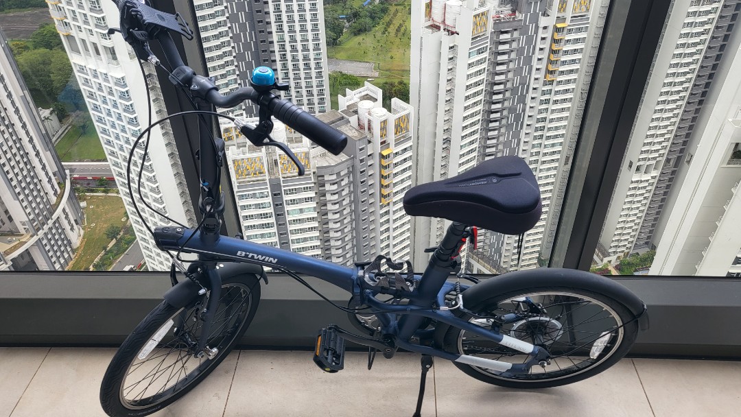 Decathlon Folding cycle TILT 500, Sports Equipment, Bicycles & Parts ...